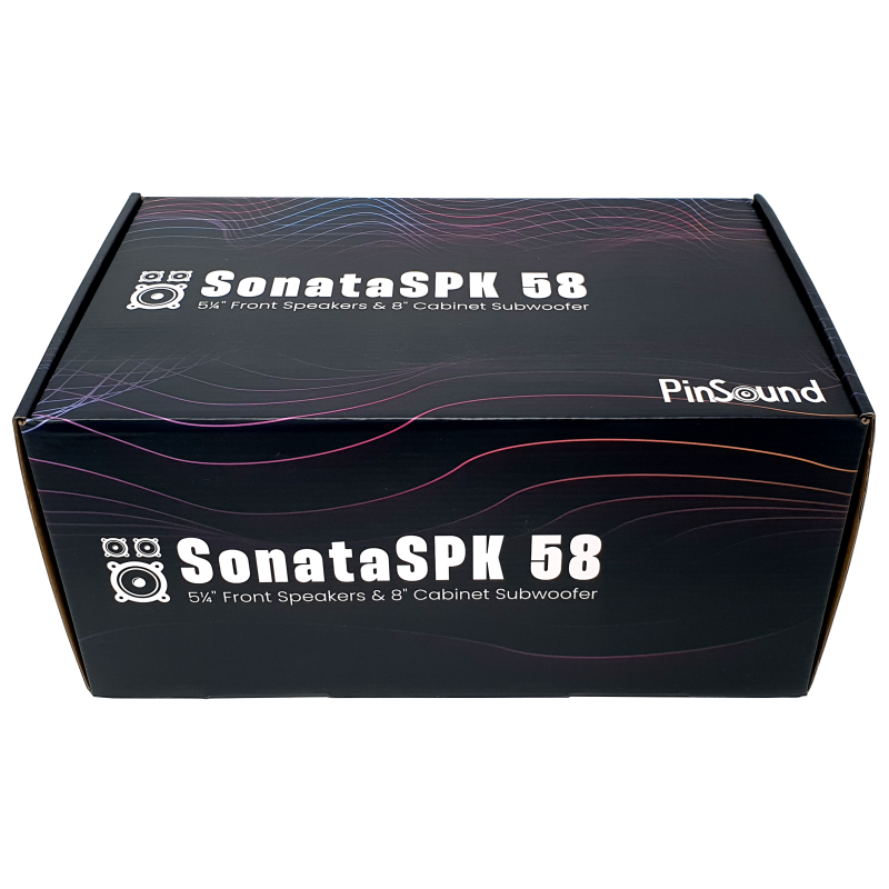 SonataSPK PinSound speakers kit for Stern SPIKE2 pinball machine - Limited Edition Upgrade
