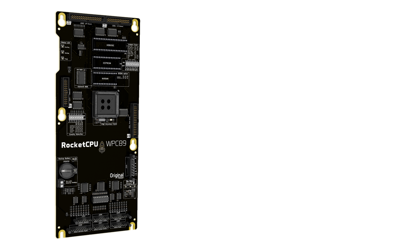 Rocket CPU WPC89 - PinSound
