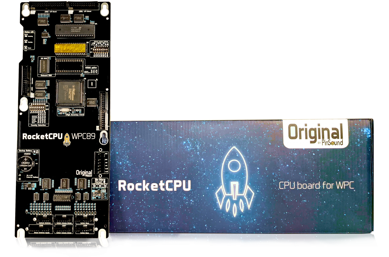 Rocket CPU WPC89 - PinSound