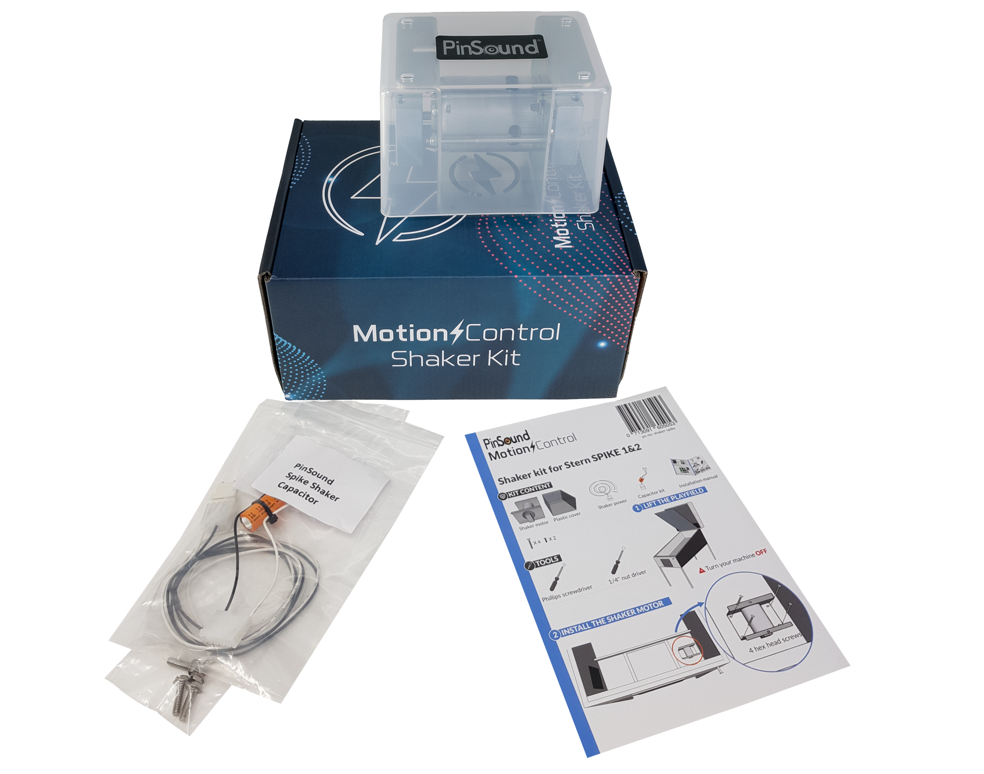 Why the PinSound shakers are the best: Integrated motor power filter ...