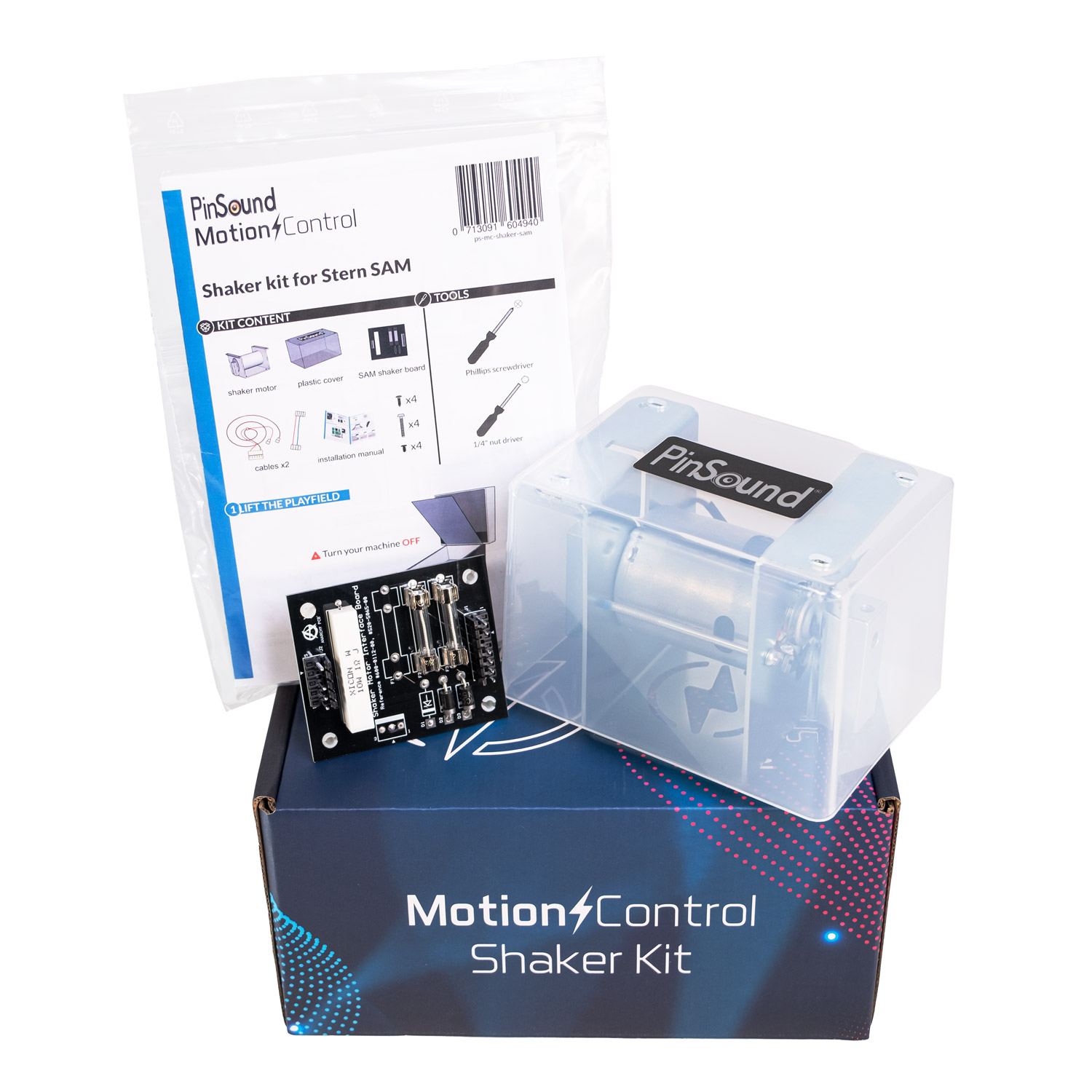 Motion Control Shaker for Spike Help – PinSound