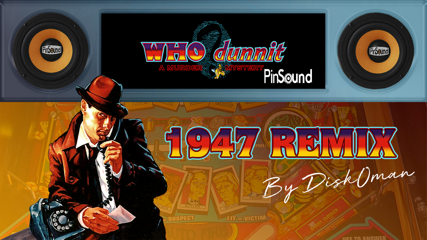 New Sound Pack for Who Dunnit! – PinSound