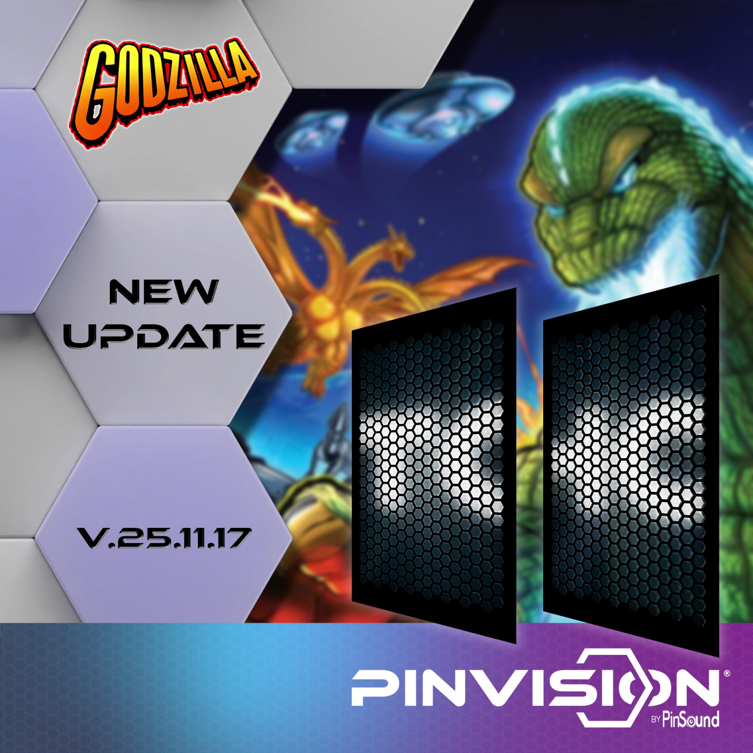 PINVISION Update: Godzilla – PinSound